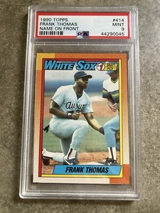 Frank Thomas 1990 Topps #414 Base Price Guide - Sports Card Investor