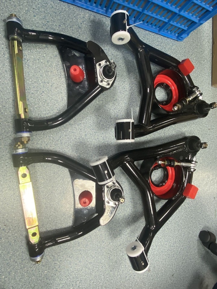 NEW FOR 1964-1972 CHEVY CHEVELLE UPPER + LOWER TUBULAR CONTROL ARMS GM ...