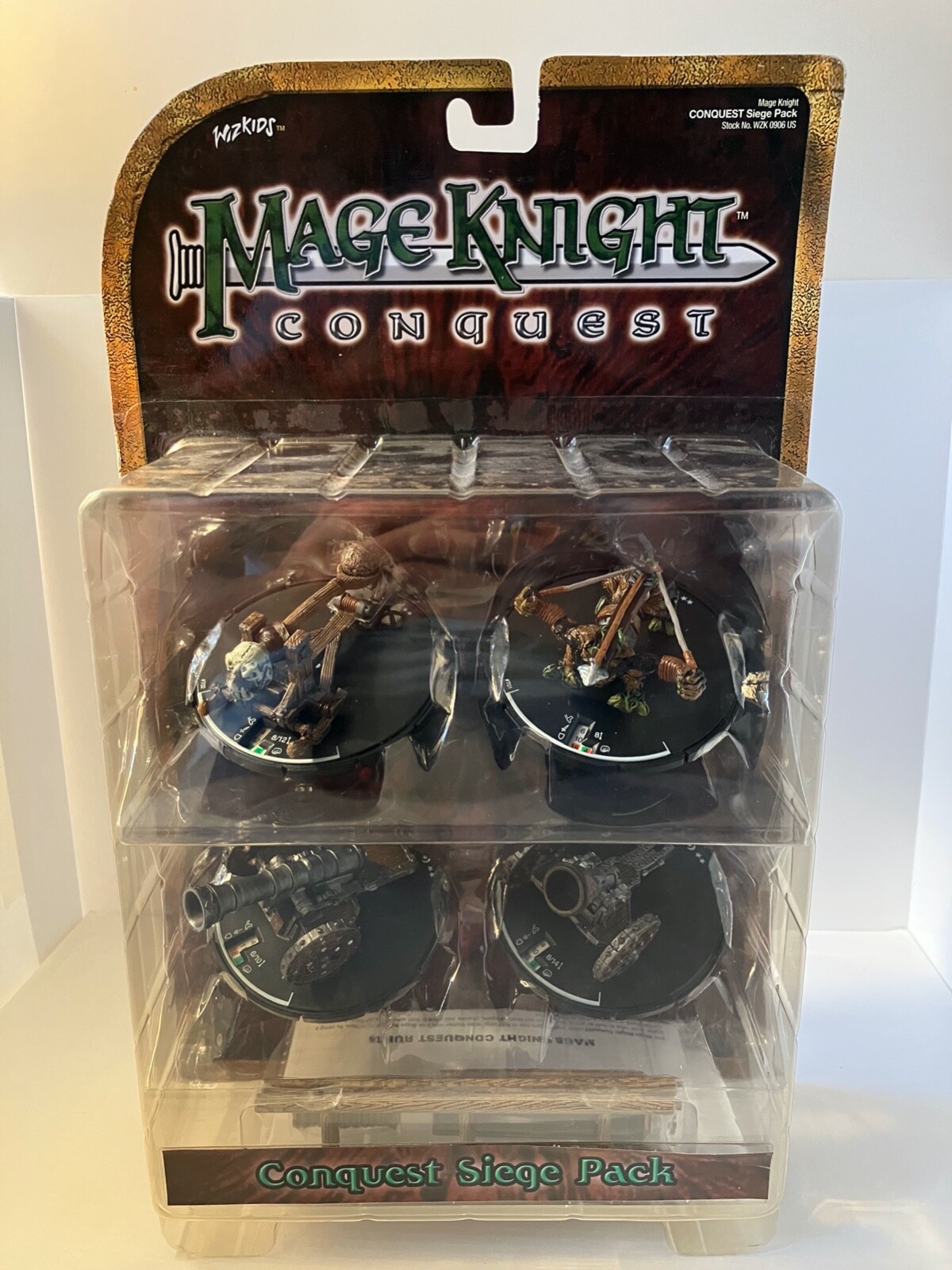 Mage Knight Conquest Siege Pack/ Cannon Ballista Mortar Catapult ...
