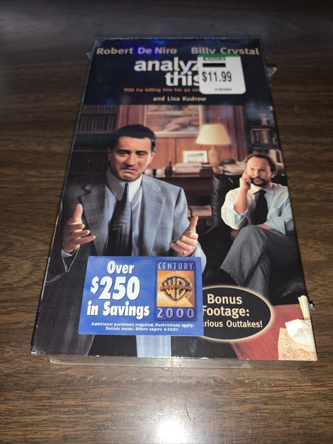 Analyze This (VHS, 2000, Collectors Edition) for sale online | eBay