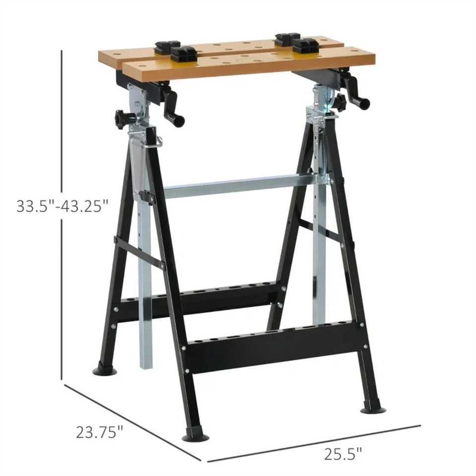 Carpenter Workbench with Protractor For Woodworking Projects | eBay