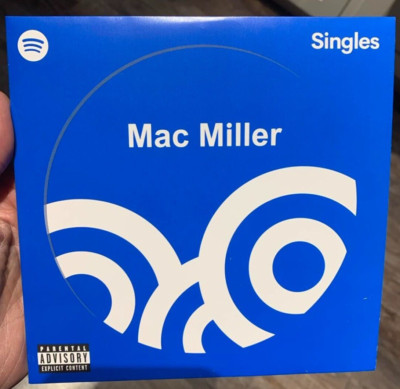 RARE MINT MAC MILLER Spotify Singles Limited 7" Vinyl Baby Blue Record ...