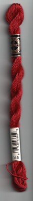 PEARL COTTON - Dark Plum - DMC - Size 5 - 25m/skein - 115A.5.0915 ...