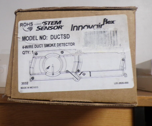 NEW SYSTEM SENSOR DUCTSD 4 WIRE DUCT SMOKE DETCTOR COMPATIBLE WITH ...