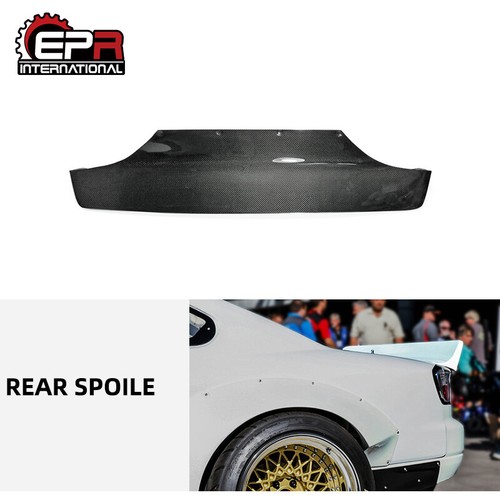 For Nissan 200SX Silvia S15 Rear Trunk Spoiler Wing Lip RB-Style Carbon ...