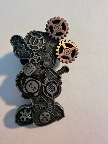Disney Pin 71356 Mechanical Characters Mickey Steampunk Movable Gears ...