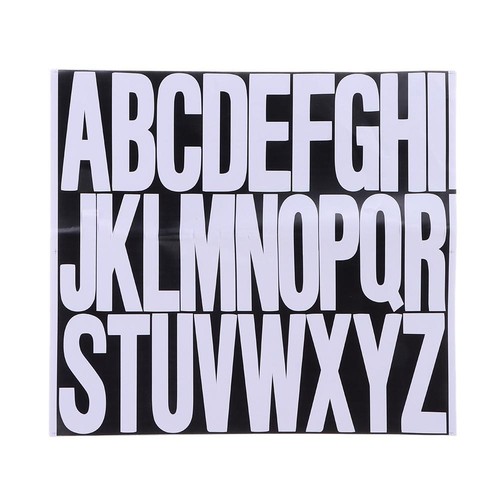 220pcs 3 Inch Symbols 8 Sheets Uppercase Letters Capital Letter ...