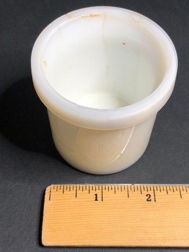 EARLY 1900'S MAGLAREN'S IMPERIAL CHEESE SMALL MILK GLASS JAR | eBay