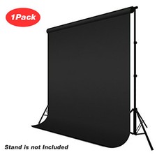 12ft X 12ft Black Backdrop Stand Kit Photo Background Wedding Party ...