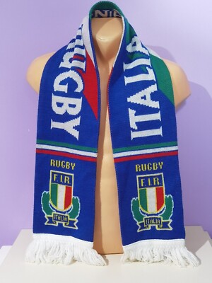 Italy rugby Italia rugby scarf vintage FIR | eBay UK