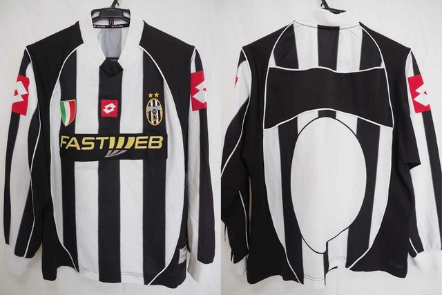 2002-2003 Juventus Juve Bianconeri Jersey Shirt Maglia Home FASTWEB ...