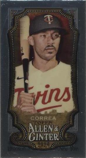 2024 Topps Allen & Ginter - Chrome Carlos Correa #90 Mini for sale ...
