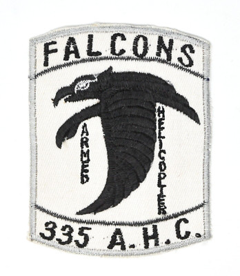 Vietnam War 335th Assault Helicopter Company AHC Falcons Patch | eBay