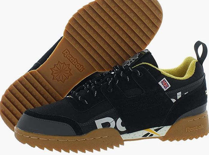 Reebok Workout Plus Ripple DV7200 MU Men's Shoes Black Fiercegold Coal ...