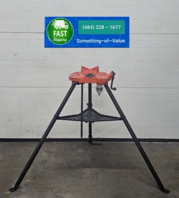 Ridgid 460 Tri-Stand Tristand 1" To 6" Vise Portable Pipe Threading | eBay