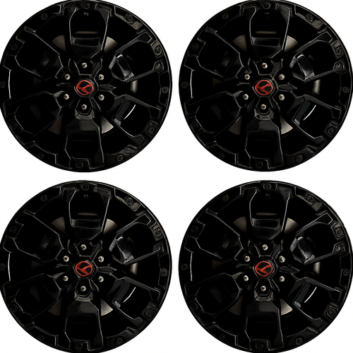 17" NISSAN FRONTIER GLOSS BLACK EXCHANGE WHEELS RIMS FACTORY OEM 62834 ...