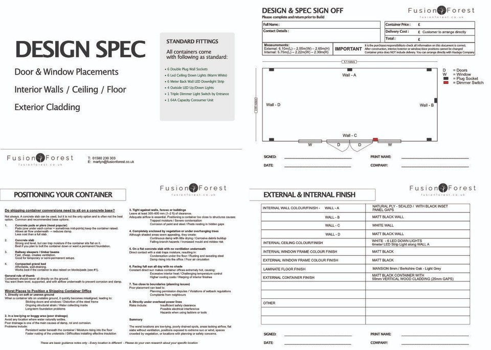 20ft Shipping Container Office, Garden Room, Glamping Pod, Fully ...