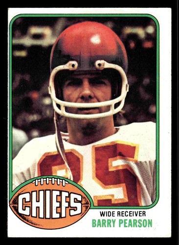 1976 Topps Barry Pearson #114 - Kansas City Chiefs | eBay