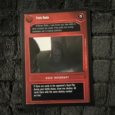 Star Wars CCG Premiere Trinto Duaba | eBay