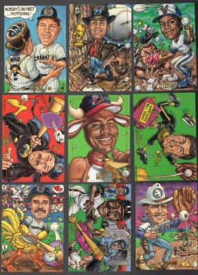 1993 1995 Cardtoons Baseball Cards Parody Caricature Cards U Pick ...