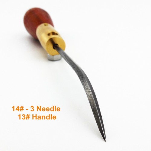 14#-3 Leather Craft Shoemaker Cobbler Flat Arc Curved Diamond Upper ...