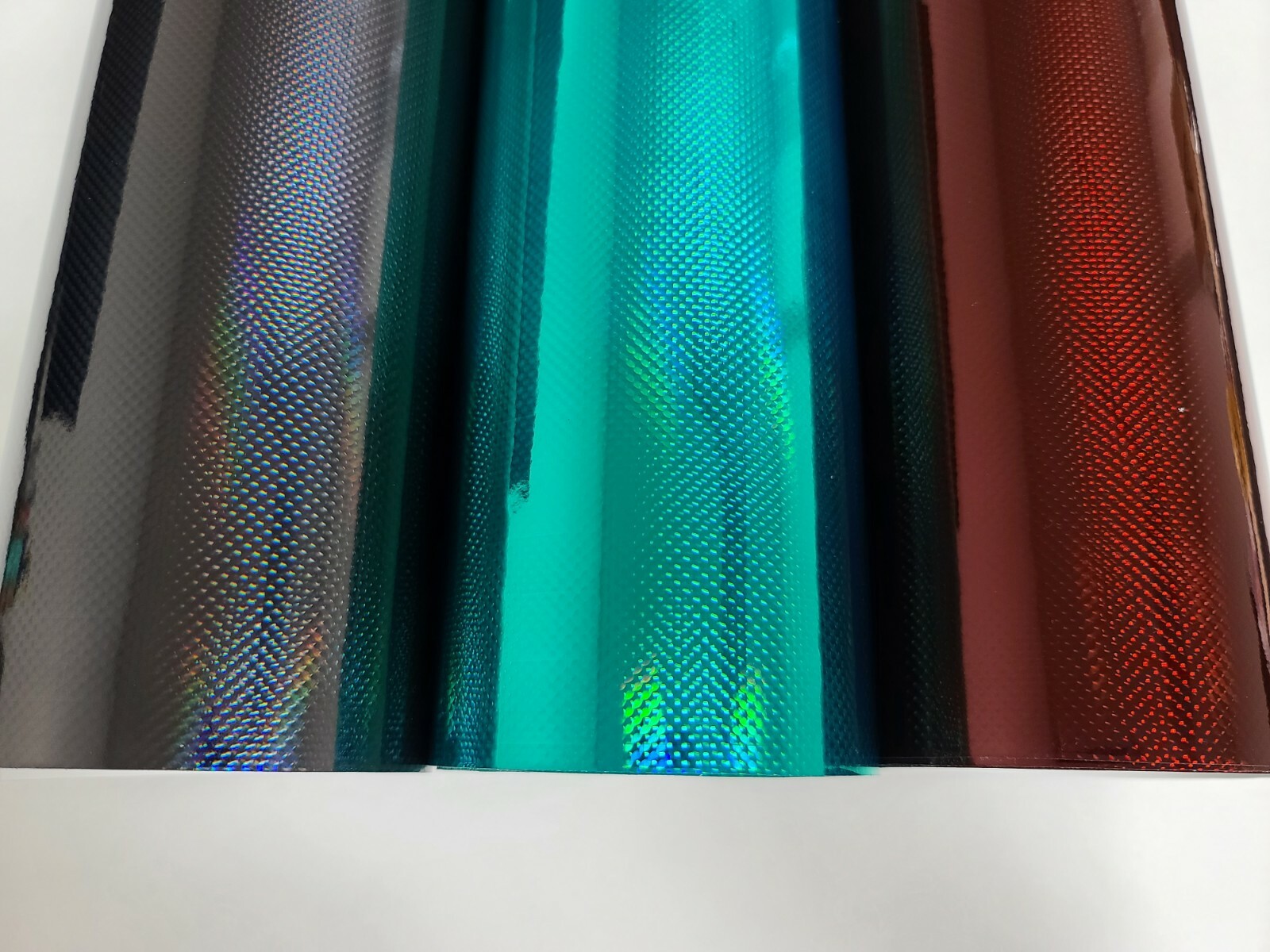 Gloss Chrome Prism Pattern Vinyl Car Wrap Auto Decal Sticker Film Roll ...