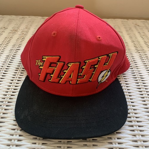The Flash Cap SnapBack Red with Flash logo Six Flags | eBay