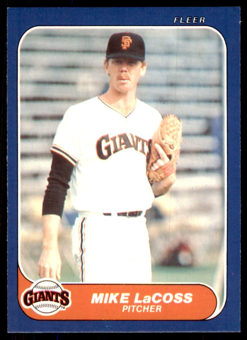 1986 Fleer Update Mike LaCoss Baseball Cards #U-62 | eBay