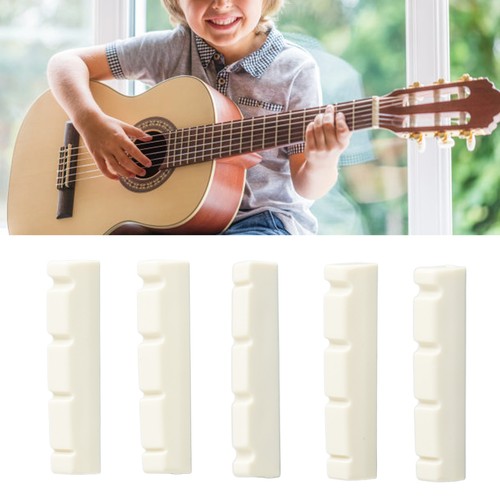5PCS Guitar Nut Set Slotted Nut Musical Instrument Accessory For 4 ...