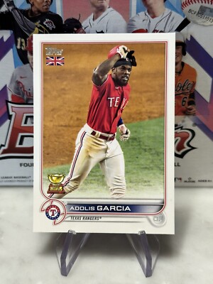 2022 Topps UK Edition Adolis Garcia Rookie Cup 63 Texas Rangers | eBay