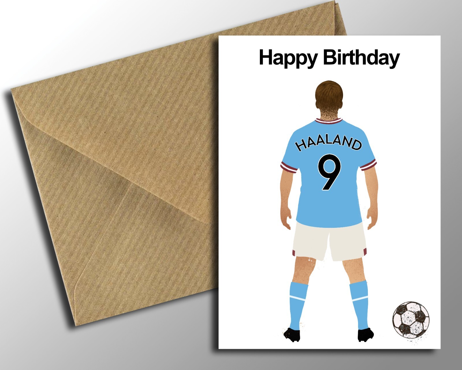 Personalised Manchester City Birthday Card - Man City - MCFC - Any name ...