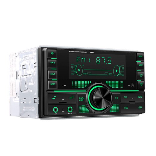 Double 2Din Car Stereo Bluetooth MP3 Player FM Radio Receiver In-Dash ...