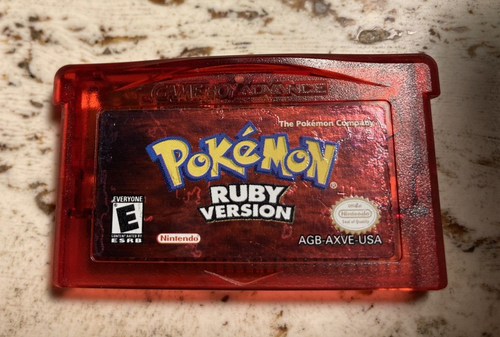 Pokémon: Ruby Version / AGB-AXVE-USA / Tested, Working, Dry Battery | eBay