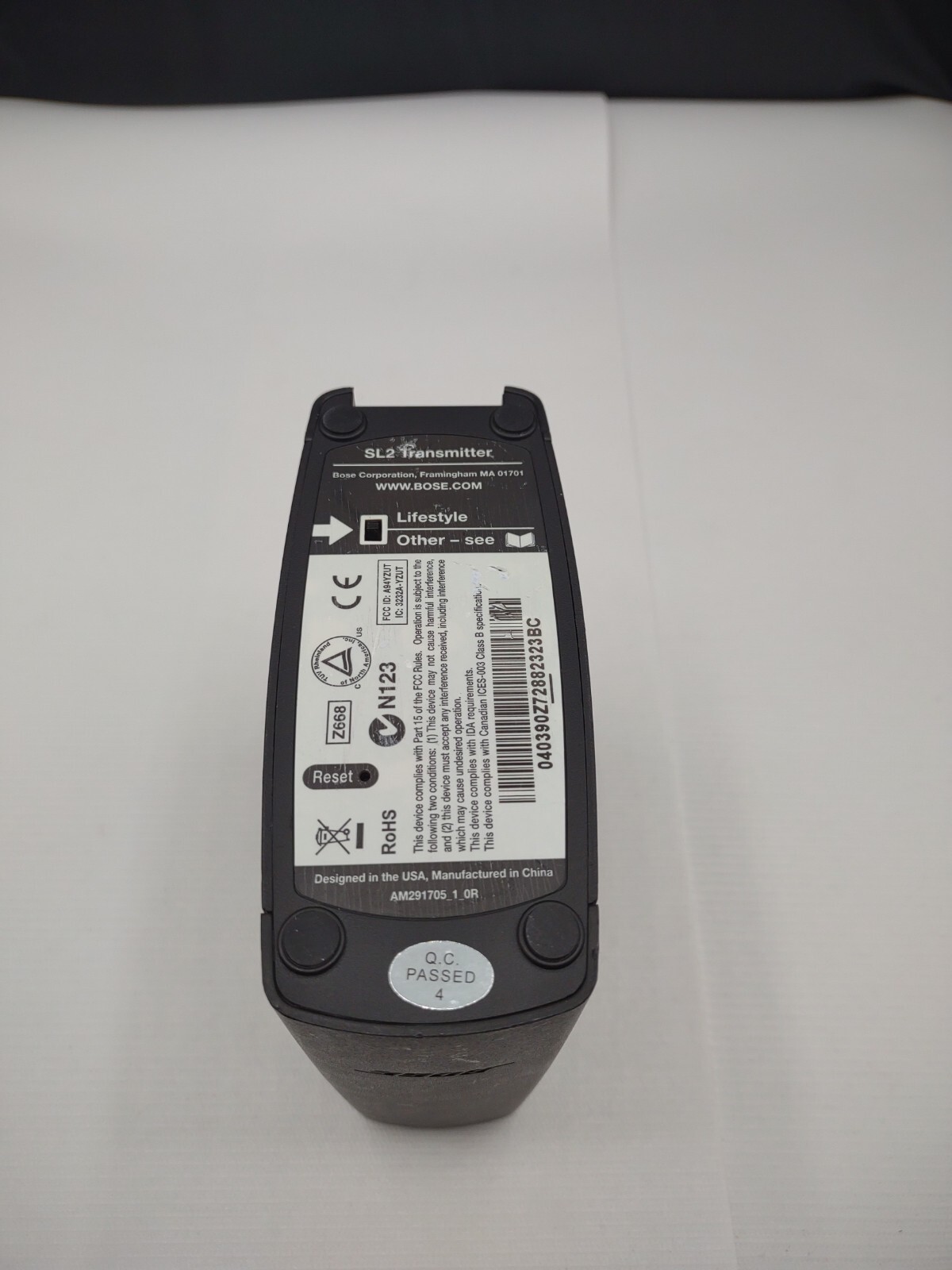 Genuine Original Bose SL2 Wireless Surround Link Transmitter Only NO AC ...