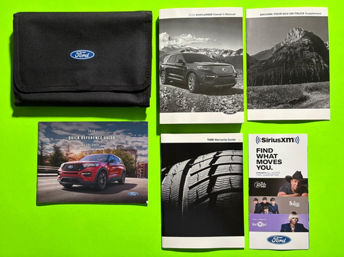 2020 Ford EXPLORER Factory Owners Manual Set & Case *OEM* | eBay