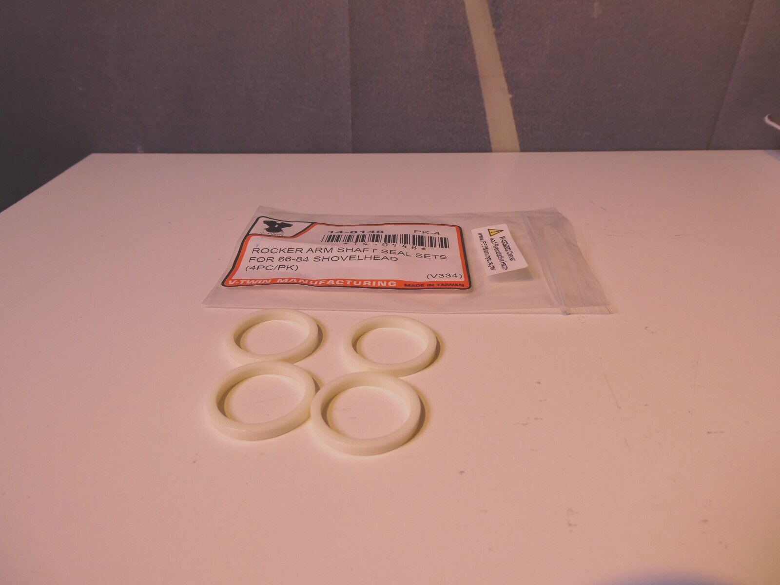 Harley Rocker Arm Seals 4 Fits Shovelhead FL 66-84 FX FLT FXR V-Twin 14 ...