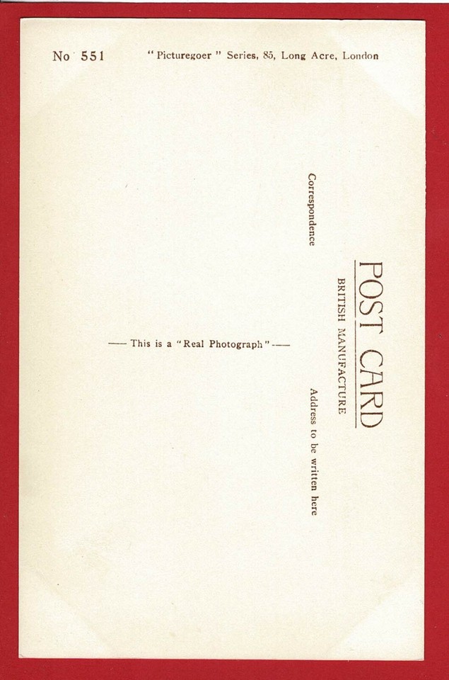 PICTUREGOER FILM STAR POSTCARDS - Card Range 501 to 600 - PICK YOUR OWN ...