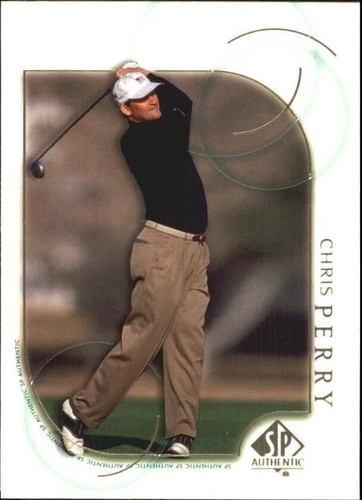 2001 SP Authentic Golf Card #17 Chris Perry | eBay