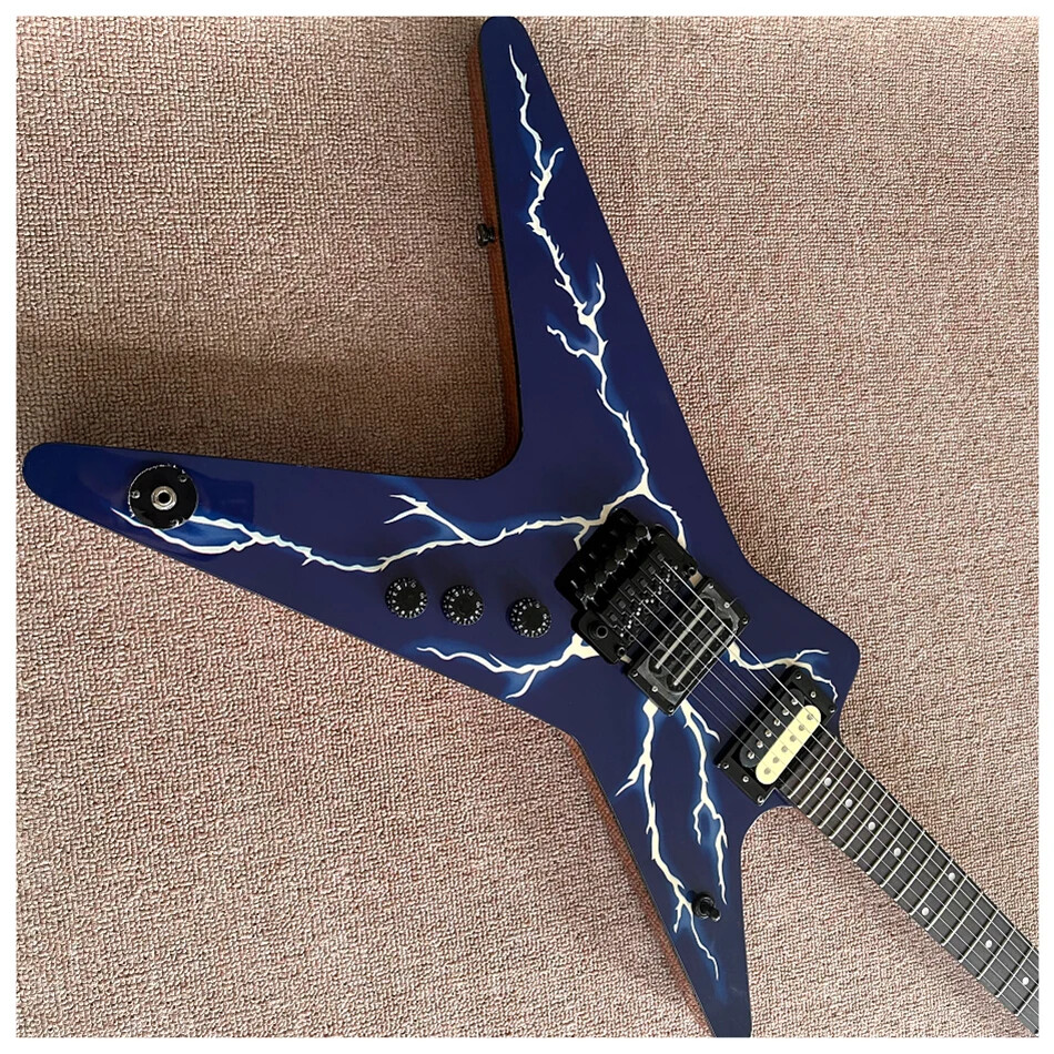 Electric Guitar WASHBURN DIME, Floyd Rose Tremolo Bridge, Lightning ...