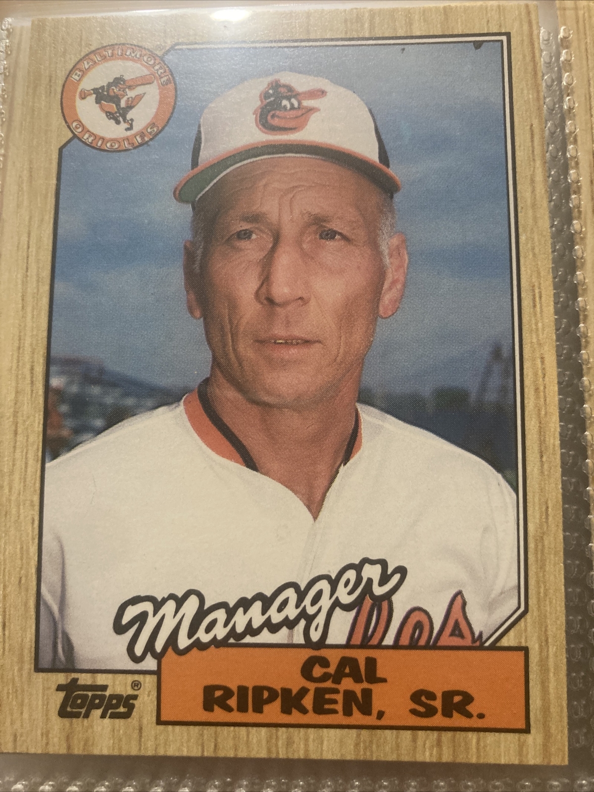1987 Topps Traded Cal Ripken Sr. #102T | eBay