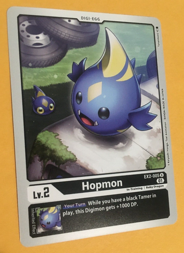 Hopmon EX2-005 U Digimon CCG TCG | Digital Hazard Near Mint English | eBay