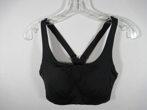 Athleta Phenomena High Impact Sports Bra 32DD Black Wireless | eBay