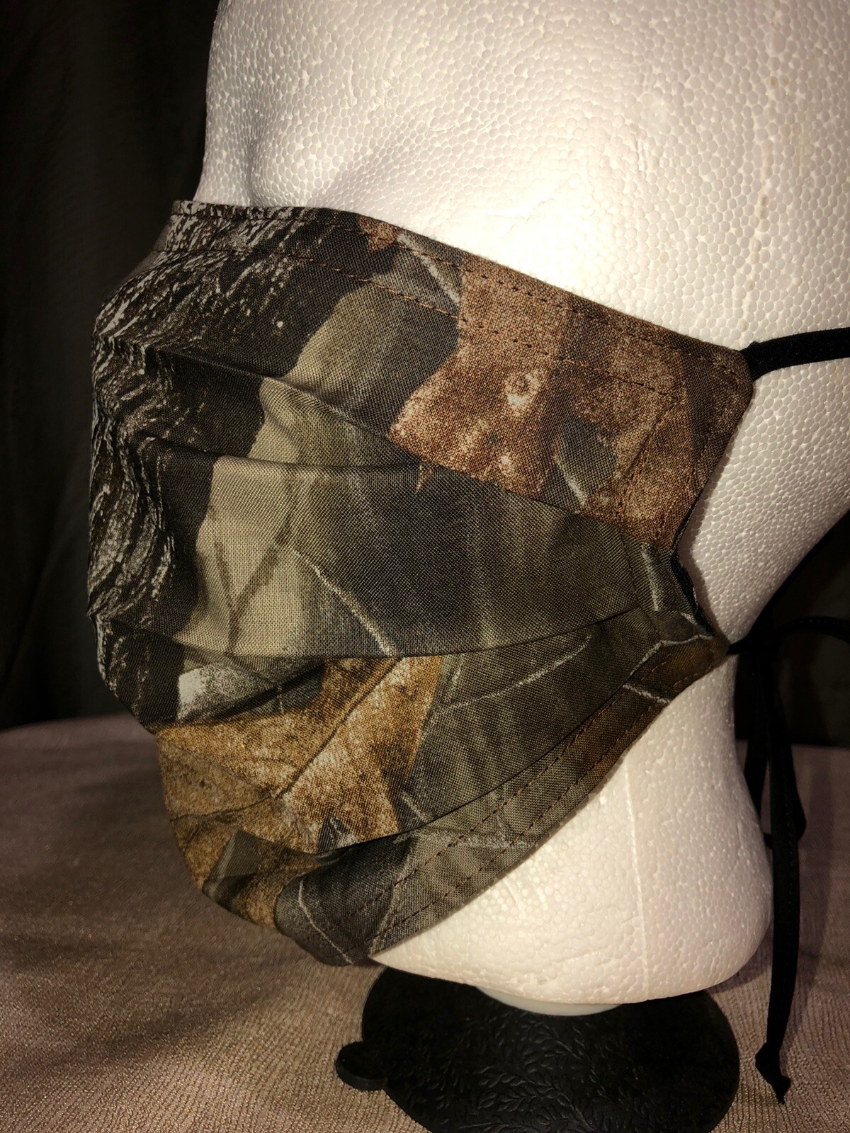 REALTREE HARDWOODS Mouth Face SCARF Expandable Handmade | eBay