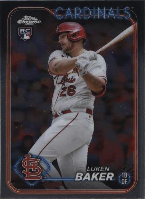 2024 Topps Chrome - Luken Baker #132 (RC) for sale online | eBay