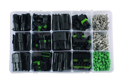 Professional Assorted Electrical Delphi WeatherProof Connectors ...