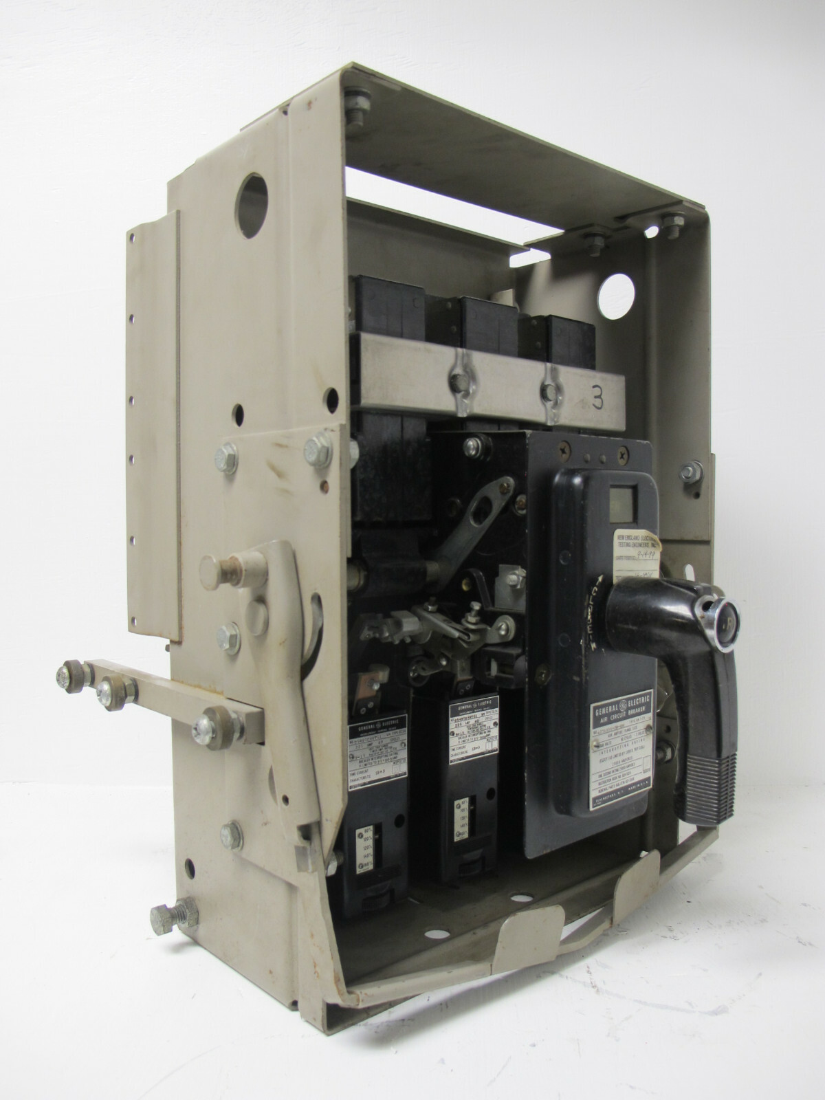 General Electric Air Breaker AK-1-25-6 600 Amp 600 V EC-2A 225A Trip ...