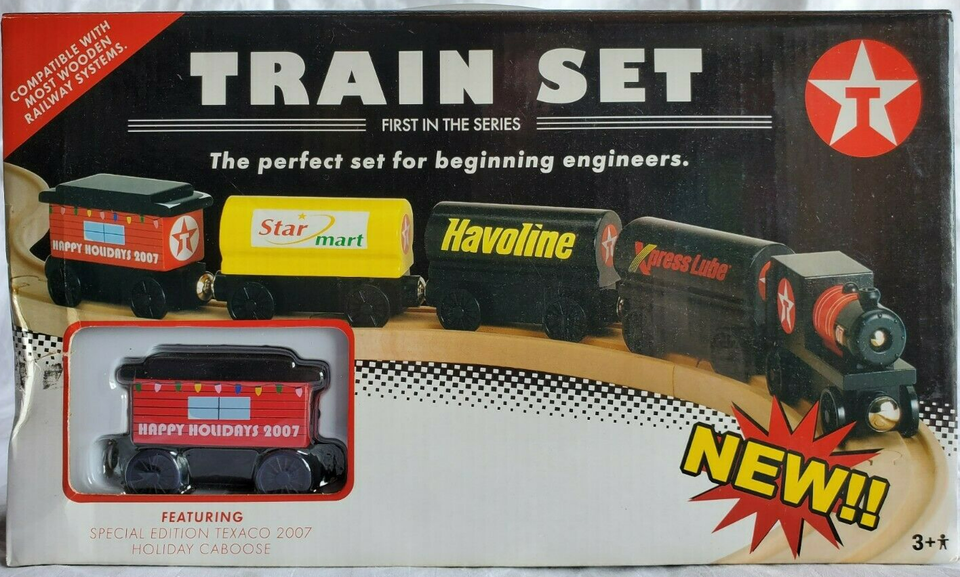 NEW 3 ERTL Collectible Wooden Train Sets With Collectible Lionel ...