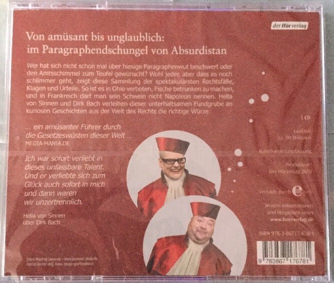 CD Rainer Dresen & Anne Nina Schmid - Kein Alkohol für Fische unter 16 ...