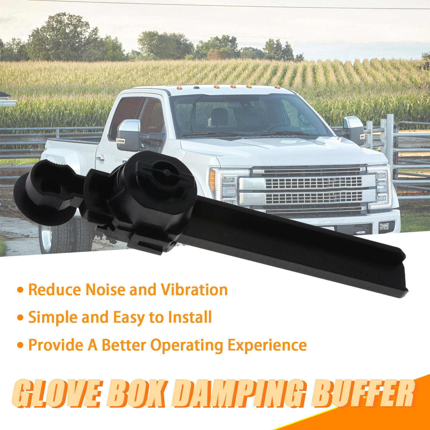 Glove Box Support Damper Stop for Ford F-150 F-250 Super Duty F-350 ...