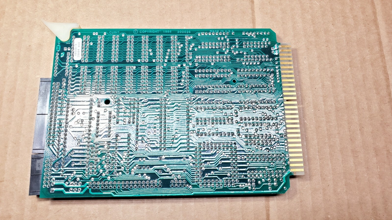 Cubit 200036 CPU Industrial Circuit Board Intel 80186 ~ Sold w/ 60 Day ...